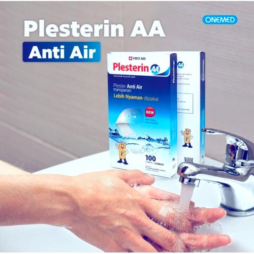 Jual Plester Luka/Plesterin AA Transparant 10s Onemed - Jakarta Barat ...