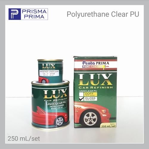 Jual Cat Duco Polyurethane Clear Coat Vernish PU 2K LUX UNO 250 mL ...