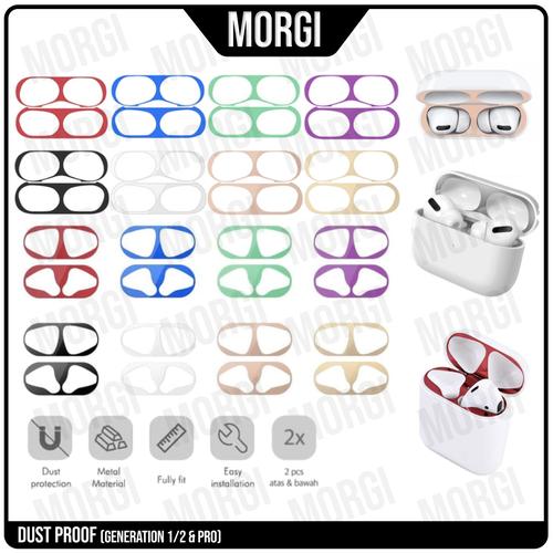 Jual Airpods Dust Proof Stiker Gen 1 2 3 Pro Debu Sticker Guard ...