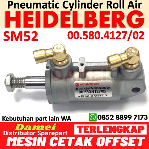 Jual Heidelberg Pneumatic Cylinder Roll Air SM52 SM74 Norgren 00.580. ...