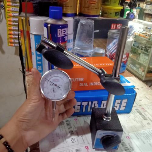 Jual Magnetic Stand Base Dan Dial Indicator Magnet Stand Dan Dial