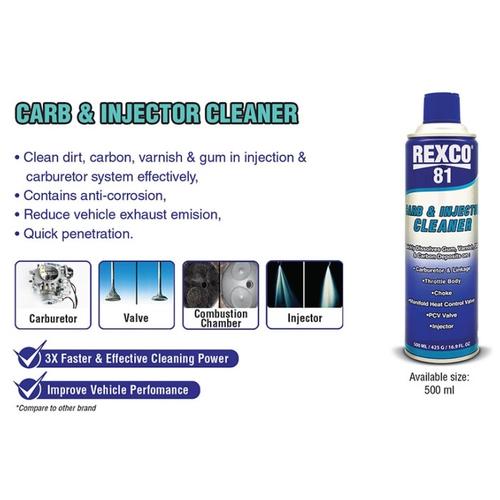 Jual REXCO 81 Carb & Injector Cleaner 300 ml - Kota Padang - Adi ...