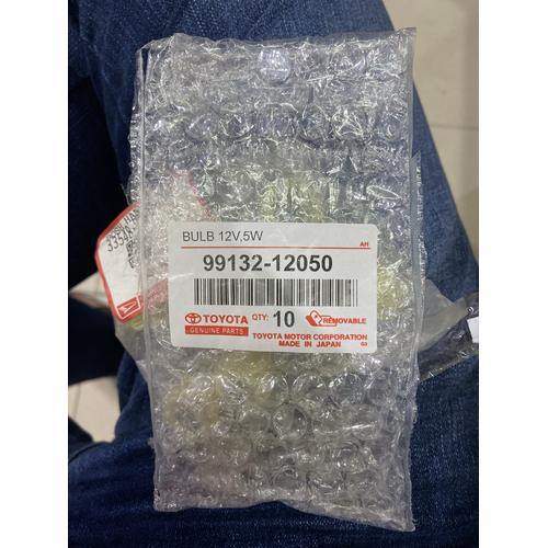 Jual Bulb 12V 5W 99132-12050 Bola Lampu Lamp Toyota Kijang Innova Hilux ...