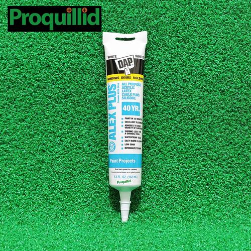 Jual LEM DAP ALEX PLUS WHITE ACRYLIC LATEX SILICONE SEAL DEMPUL PUTIH ...