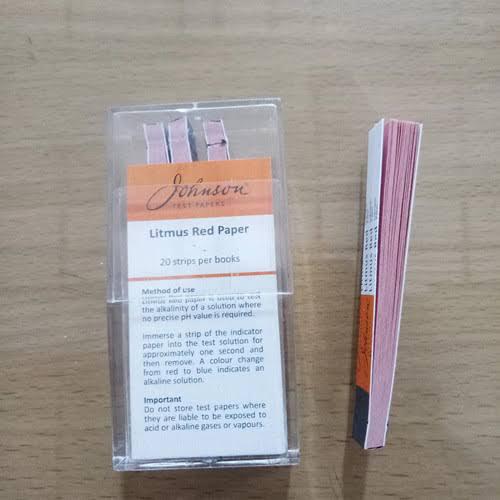 Jual Kertas Lakmus Merah Johnson - Kertas Litmus Merah Test Papers ...