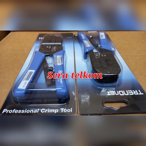 Jual TRENDnet TC-TC68 Crimping tool RJ45, RJ11 / tang krimping tools ...