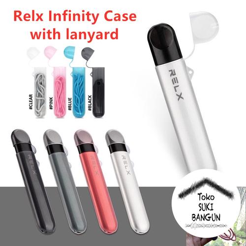 Jual Case RELX Infinity Gen 4 Rubber CLEAR TRANSPARENT Casing Cover RLX ...