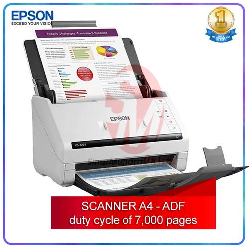 Promo Scanner Epson DS 770 II Workforce A4 Duplex Sheetfed ADF Cicil 0% ...
