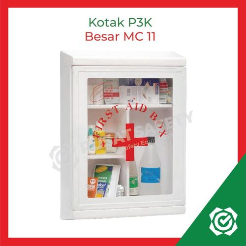 Jual Kotak P3K First Aid Box Boks Obat Besar MC11 - ISI TIPE C ...