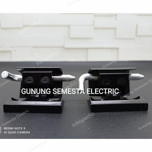 Jual Engsel Panel / Engsel Pintu Panel Hitam AB-04 / AB04 (42mm) Fort ...