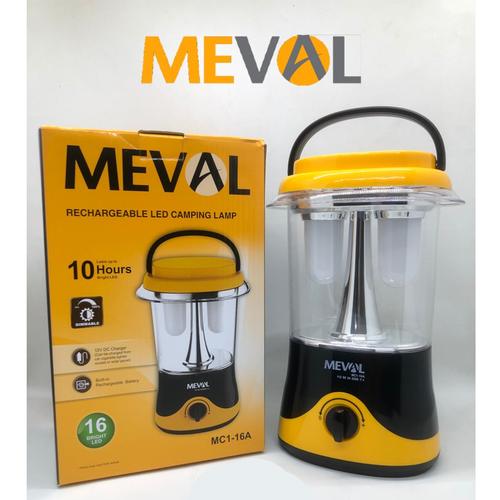 Jual Meval Lampu Camping Darurat Emergency Lamp LED MC1-16A Cahaya ...