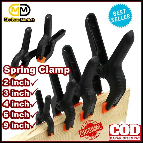 Jual SPRING CLAMP PENJEPIT KAYU/ALAT PENJEPIT KAYU/CATOK KLEM KAYU 2 ...