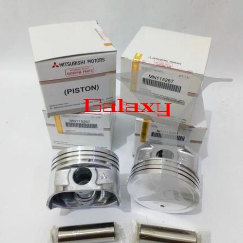 Jual Piston assy seher Mitsubishi T120 ss injection injeksi 4G15 ...