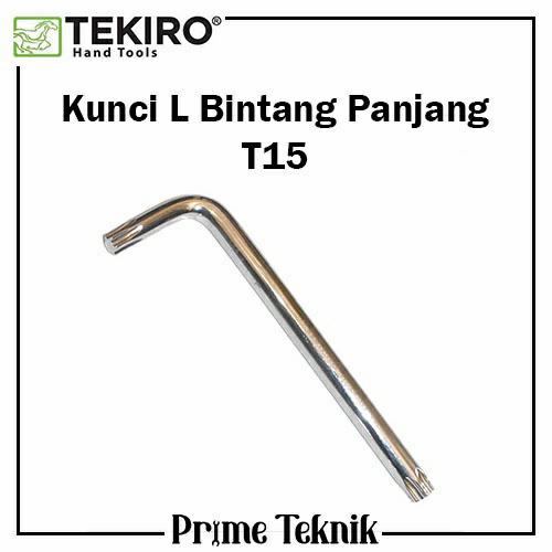 Jual Kunci L Bintang T15 Tekiro Torx Key Long T 15 - Tekiro - Kota ...