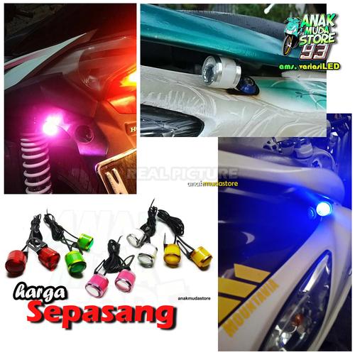 Jual Lampu Led Mata Elang Mode Kedip Flash Strobo Nmax Beat Aerox Nmax Fino - Kota Tangerang ...