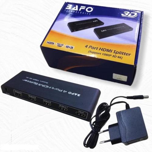 Jual HDMI SPLITTER BAFO 2 Port / 4 Port / 8 Port - 4 Port 1-4 v2.0 ...