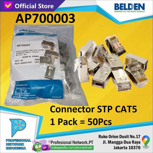 Jual BELDEN AP700003 RJ45 Connector Cat5 / Cat.5e STP Metal - Jakarta ...
