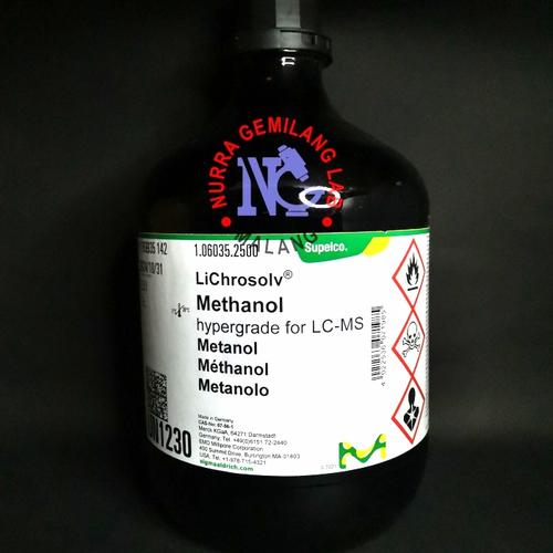 Jual Methanol Hypergrade for LC-MS 2.5L MERCK 1.06035.2500 - Kota ...