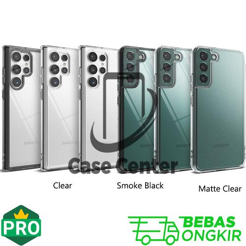 Jual Ringke Fusion Hardcase Samsung Galaxy S22 Ultra S22 Plus S22 Casing - Smoke Black, S22 Plus ...