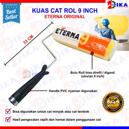 Jual KUAS ROLL COPOT / ROLLER CAT TEMBOK / PAINT ROLLER ETERNA 9 INCH ORI - Kota Tangerang - IKA ...