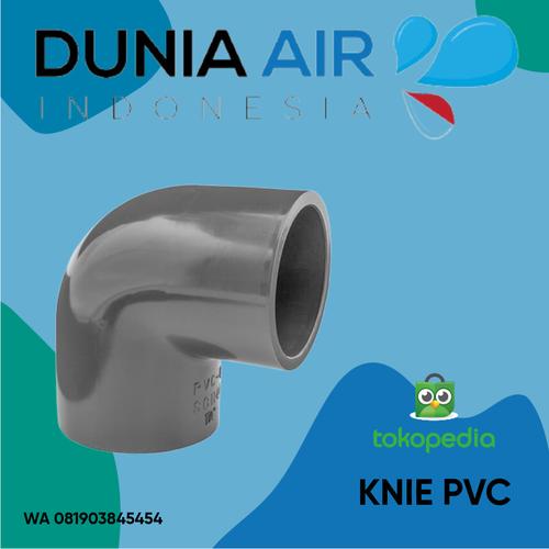 Jual KNEE PVC AW 3/4" KNIE KENI BELOKAN BENGKOKAN PVC 3/4 INCH - Kota ...