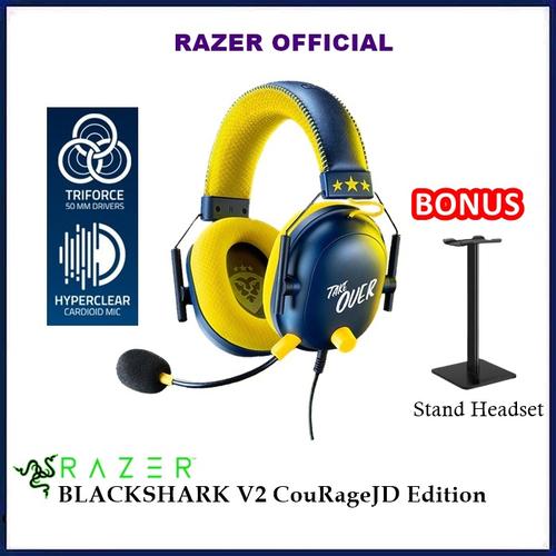 Jual Razer BlackShark V2 CouRage JD Edition Headset Black Shark ...