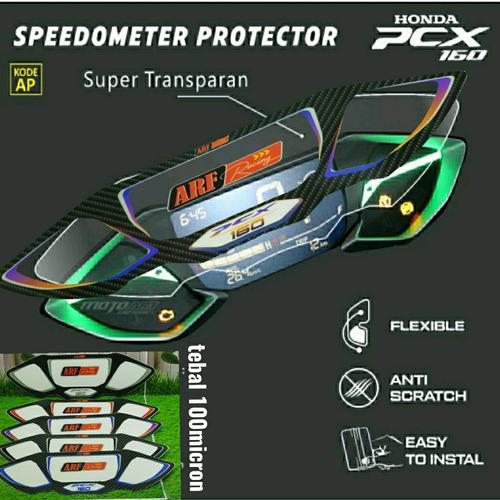 Jual Stiker antigores screenguard speedometer honda pcx 160 - Hitam ...