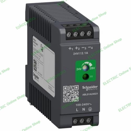 Jual Din Rail Power Suplay 24VDC 2.5A MOD 60 Wat ABLM1A24025 Schneider ...