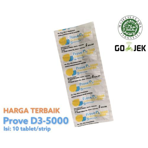 Jual PROVE D3 5000 IU Vitamin D3 5000IU per strip - Kota Bogor - Farma ...