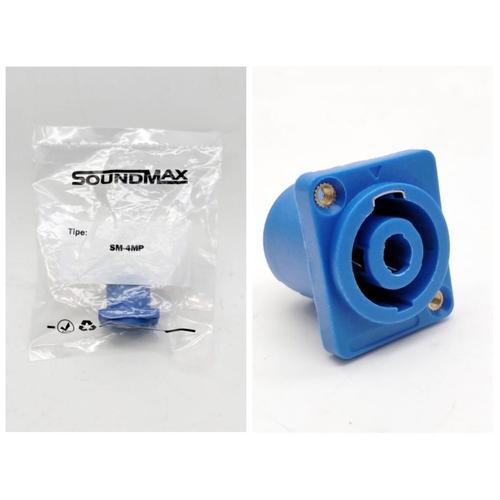 Jual Socket Audio Spikon Speakon SOUNDMAX Sock Spicon Speaker - Kota ...