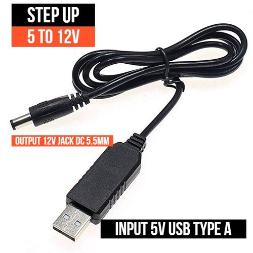 Jual Stepup Step Up USB 5v to 12v DC 5 to 12 Charger Converter Adapter ...