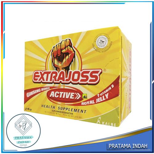 Jual EXTRA JOSS ACTIVE ENERGY DRINK POWDER 1 PACK (1 X 12 SACHETS @4GR ...