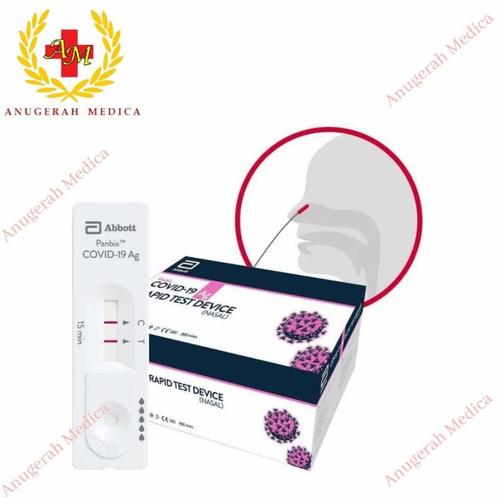 Jual Abbott Panbio Bioquick Nasal Naso Nasofaring Swab Antigen Hidung 1 ...