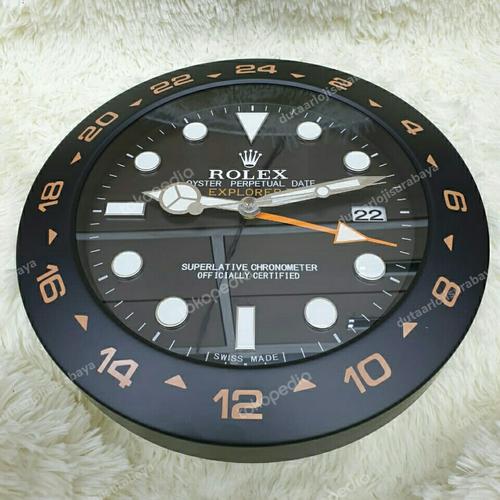 Jual jam dinding rolex daytona crono batre - Kota Surabaya ...