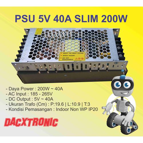 Jual PSU 5v 40a Slim Hight Quality - Kota Yogyakarta - Dacxtronic Store ...