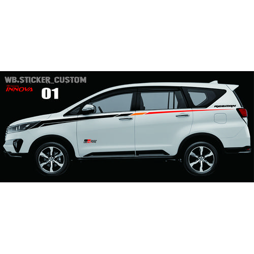 Jual stcker body samping innova reborn cutting sticker variasi innova ...