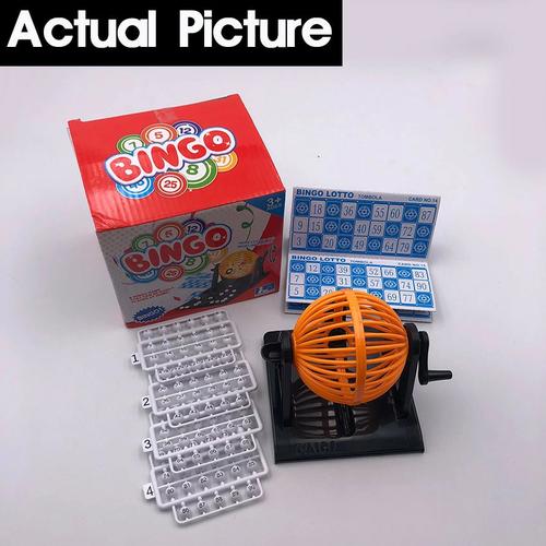 Jual Mainan bingo raffle mini / kartu cage bola edukasi unik - Jakarta ...