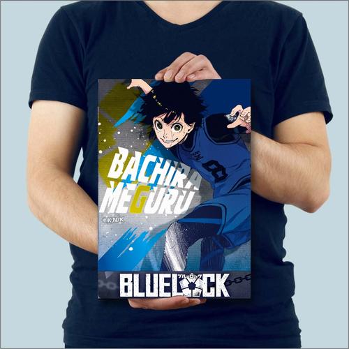 Jual Poster A4 Anime Blue Lock- Karakter Bachira Meguru Isagi Yoichi ...