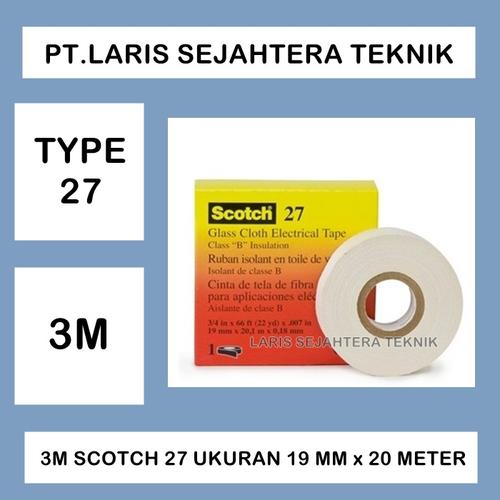 Jual Isolasi 3M Scotch 27 Ukuran 19 MM X 20 MTR - Jakarta Barat - PT ...
