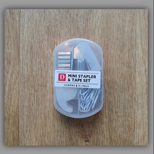 Jual Daiso Japan Mini Stapler & Tape Set - Original 100% - Kab ...