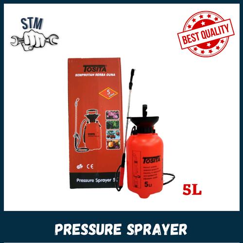 Jual BOTOL PRESSURE SPRAYER TOSITA / PRESSURE SPRAYER - 5L - Kota ...