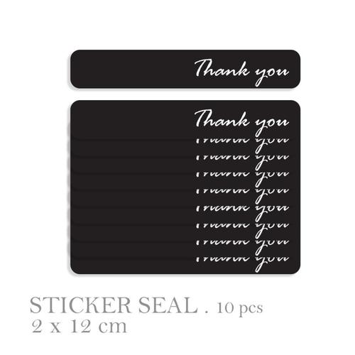 Jual Seal Sticker Thank You Label Stiker Hiasan Parcel Ucapan Terima ...