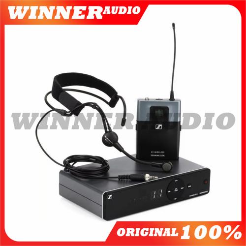 Jual MIC WIRELESS SENNHEISER XSW 1 ME3 HEADMIC BANDO MICROPHONE ...