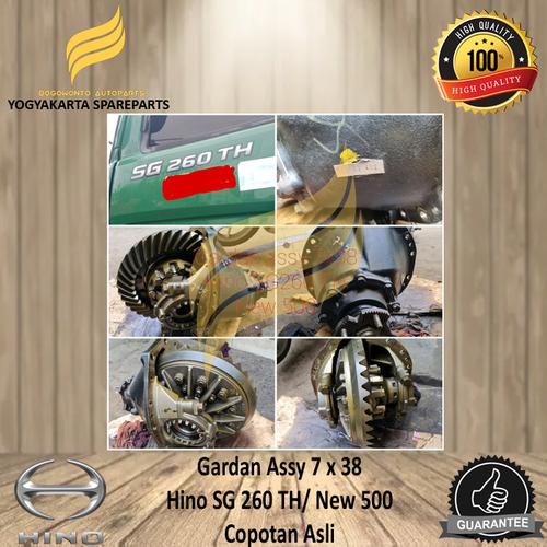 Jual Gardan Assy 7 x 38Hino SG 260 TH/ New 500 Copotan Asli - Jakarta ...