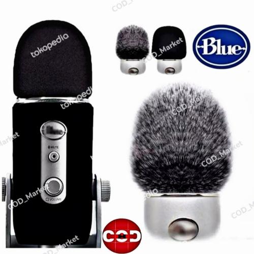 Jual Busa Microphone Blue Yeti, Yeti Pro, Yeti X / Spon Mic Biru Yeti ...