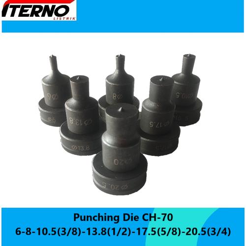 Jual Mata Punch Dies CH-70 Mata Pon 6mm 8mm 10.5mm 13.8mm 17.5mm 20.5mm ...