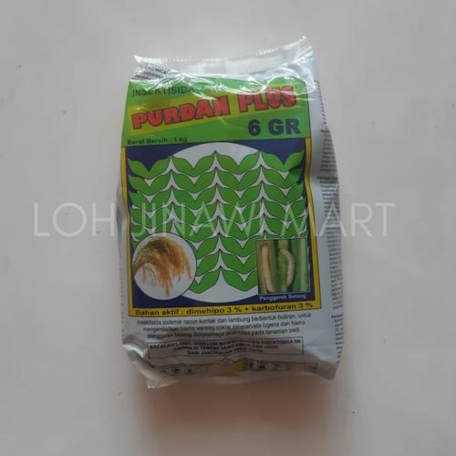 Jual Insektisida Purdan Plus 6 GR 1 kg Dimehipo 3% + Karbofuran 3% ...