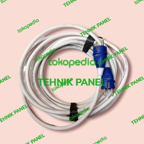 Jual KABEL PENGHUBUNG GENSET KE LISTRIK MALE to MALE 2PIN 16A - 5mtr ...