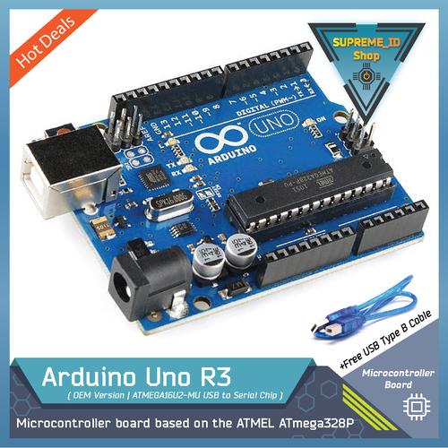 Jual Arduino Uno R3 DIP ATmega328P ATmega16u2 OEM Ori Design ...