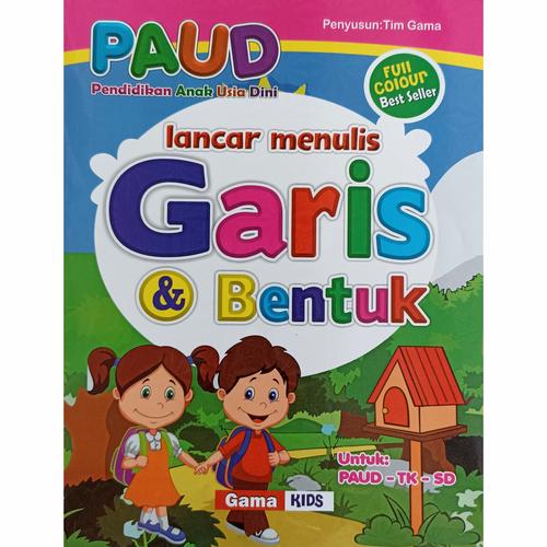 Jual Buku Belajar Anak Belajar Bahasa Menulis Huruf (Gama Kids ...
